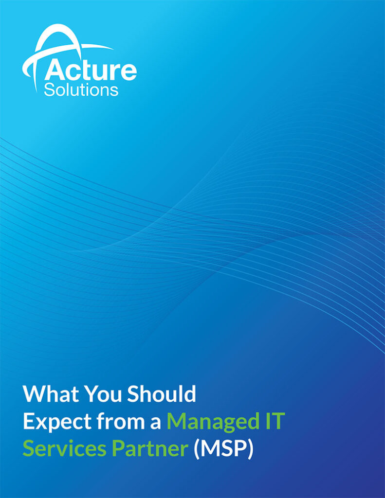 Acture Solutions | Managed IT Services that Fuel Innovation | NY